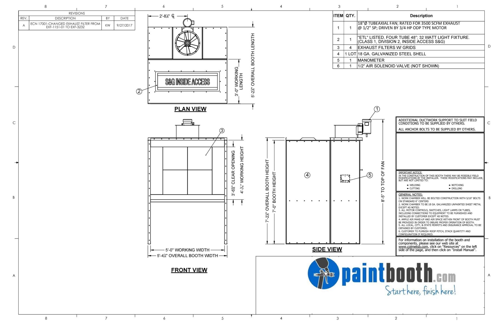 Bench Paint Booth | Paint Booth