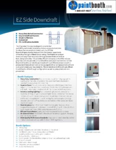 Side Draft Paint Booth | Paint Booth