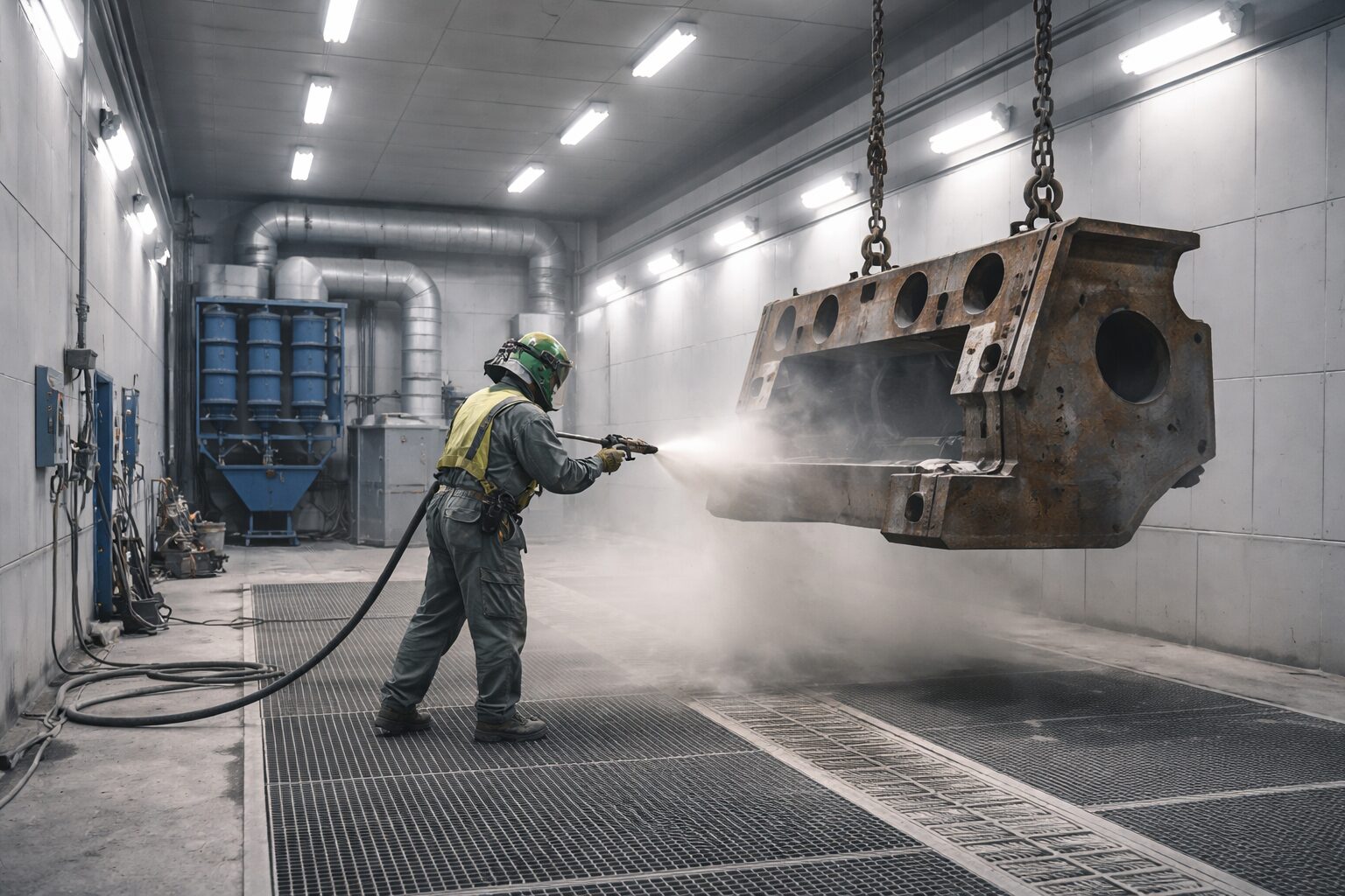 Indoor Sandblasting Booth Safety: What Makes It Work
