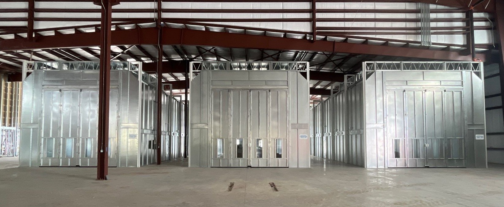 Three Large Truck Booths - Paintbooth.com