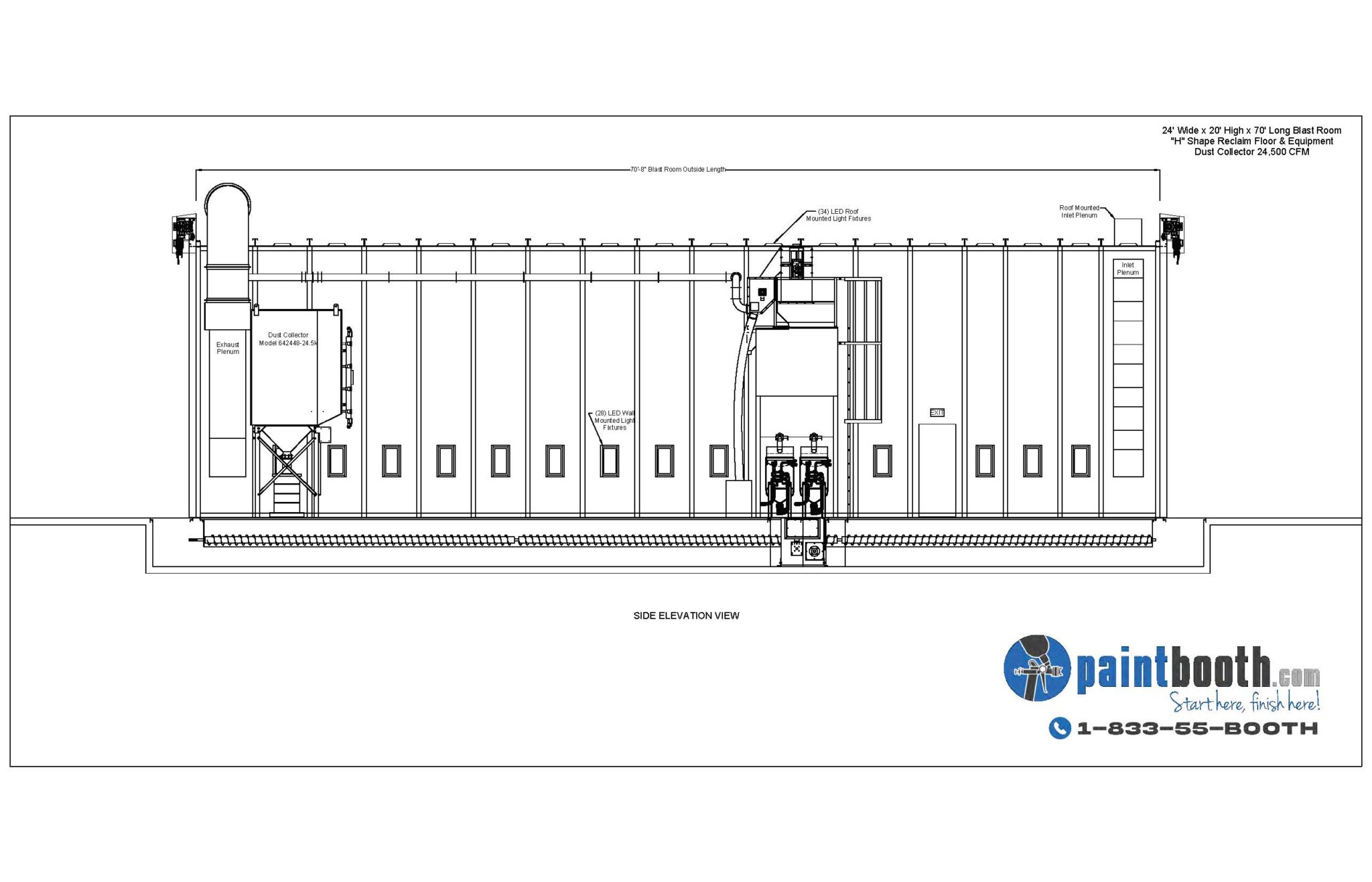 Sand Blasting Booth | Paint Booth